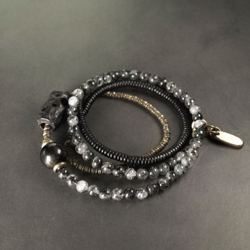 Midnight Gleam Wrap – SereneLucky